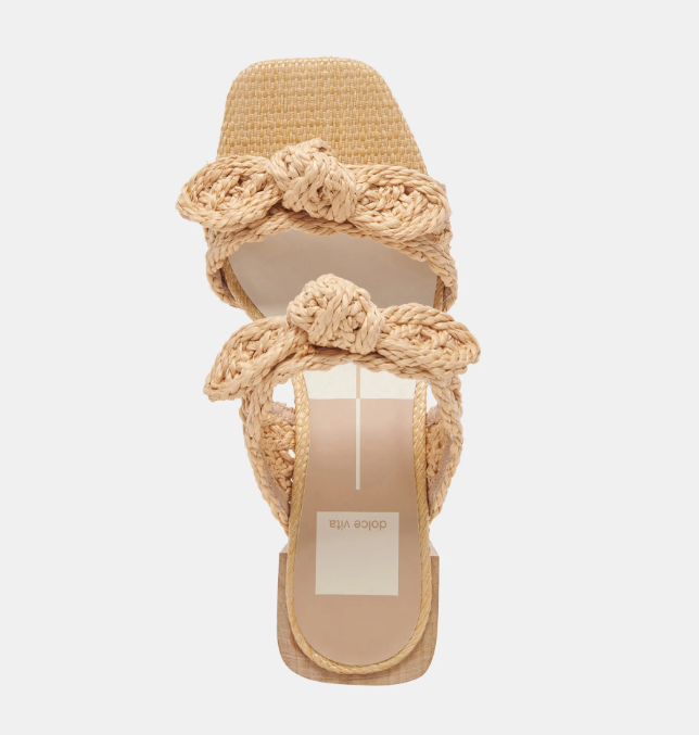 Dolce Vita Zemmie - Light Natural Raffia | Gabrielle's Biloxi