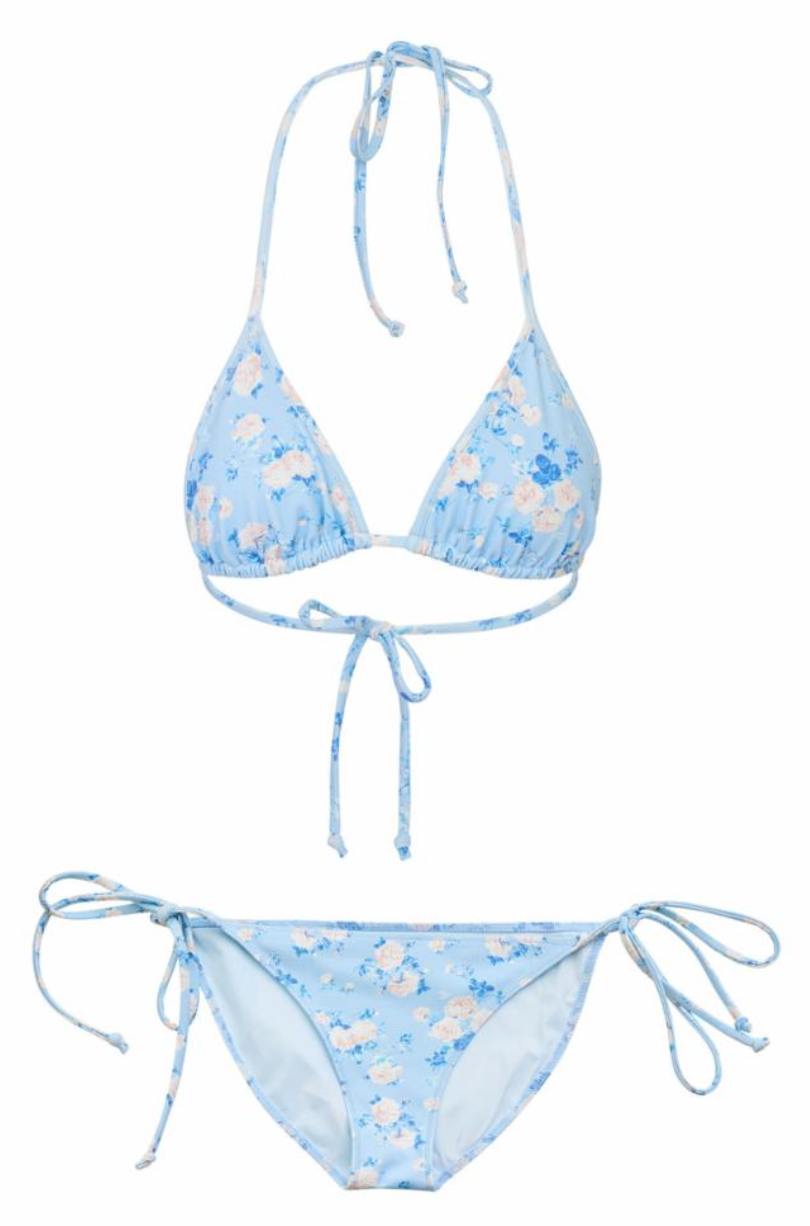 Love Shack Fancy Harbor Bikini - Whisper Blue | Gabrielle's Biloxi