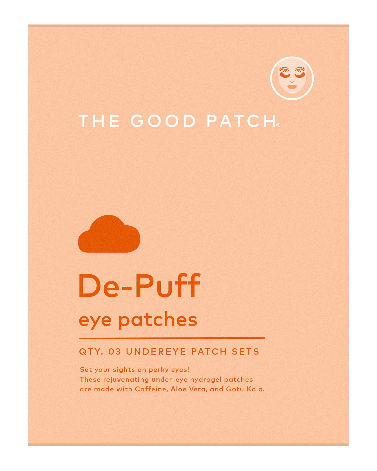 The Good Patch - De-Puff Hydrogel Undereye Patches – Gabrielle's Biloxi