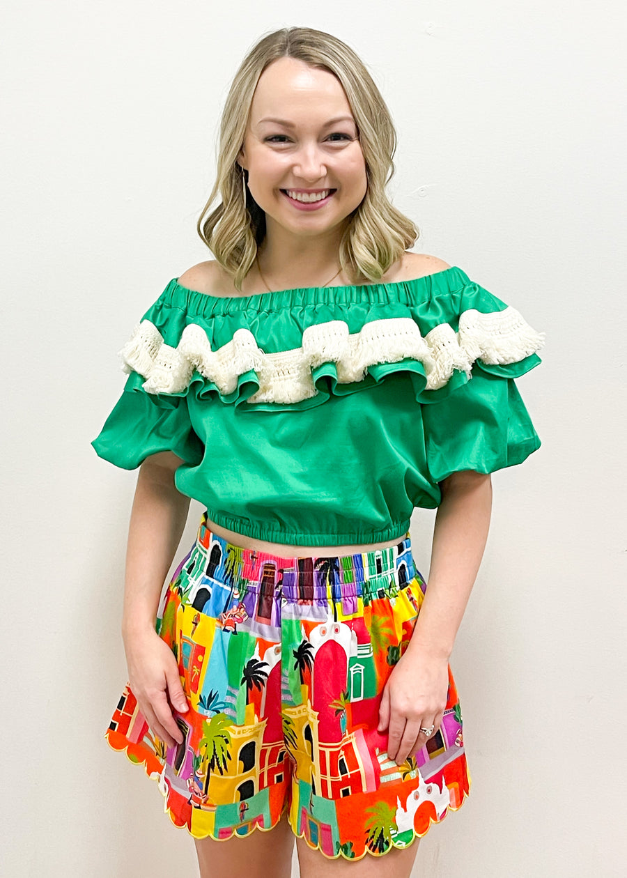 Alden Adair Sarah Top - Jade | Gabrielle's Biloxi