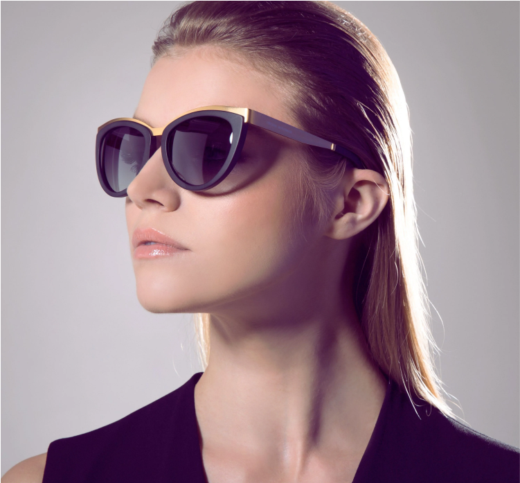 Freida Rothman Daphne Butterfly Sunglasses - Matte Black | Gabrielle's ...